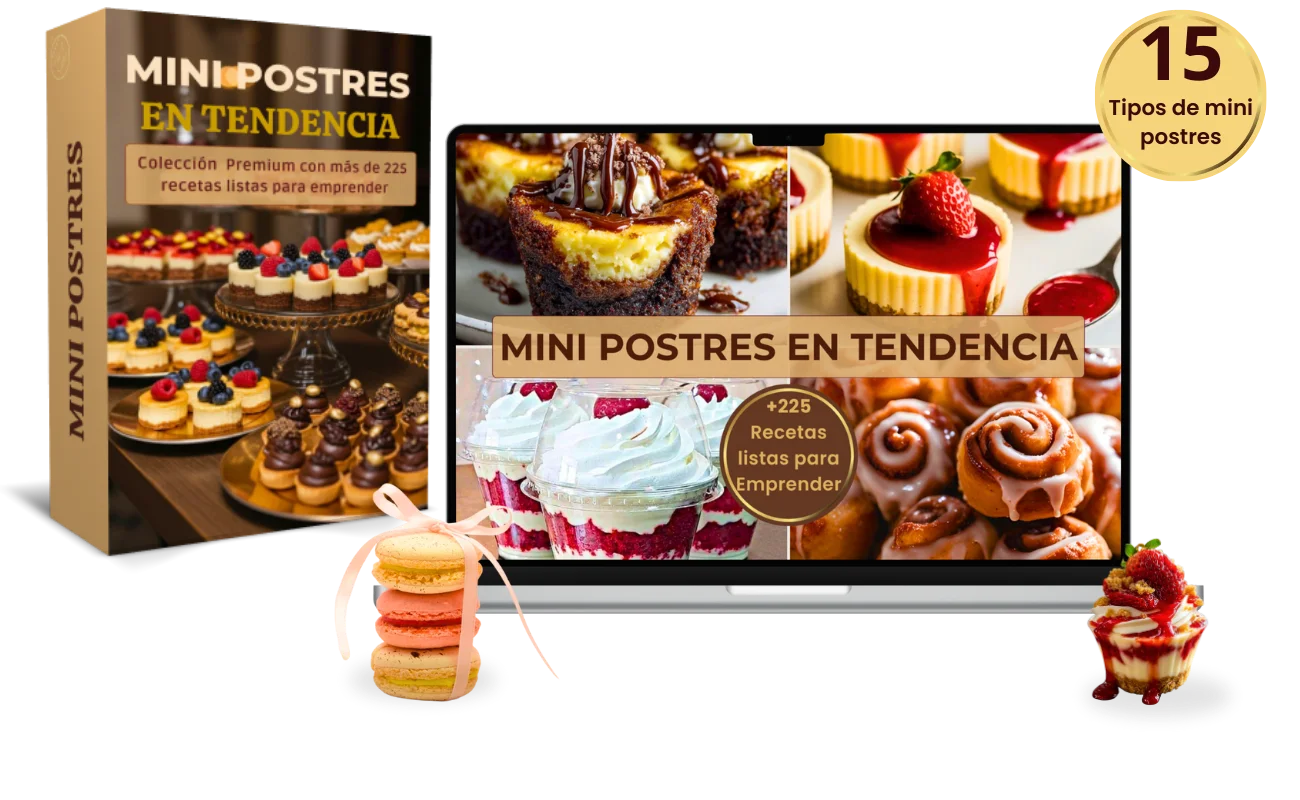 Pack Gourmet de mini postres-versión 2 – Repostería